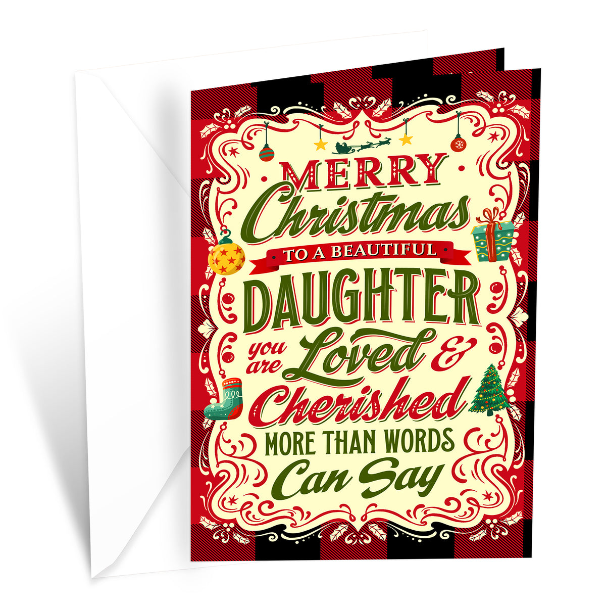Daughter Christmas Card — Prime Greetings