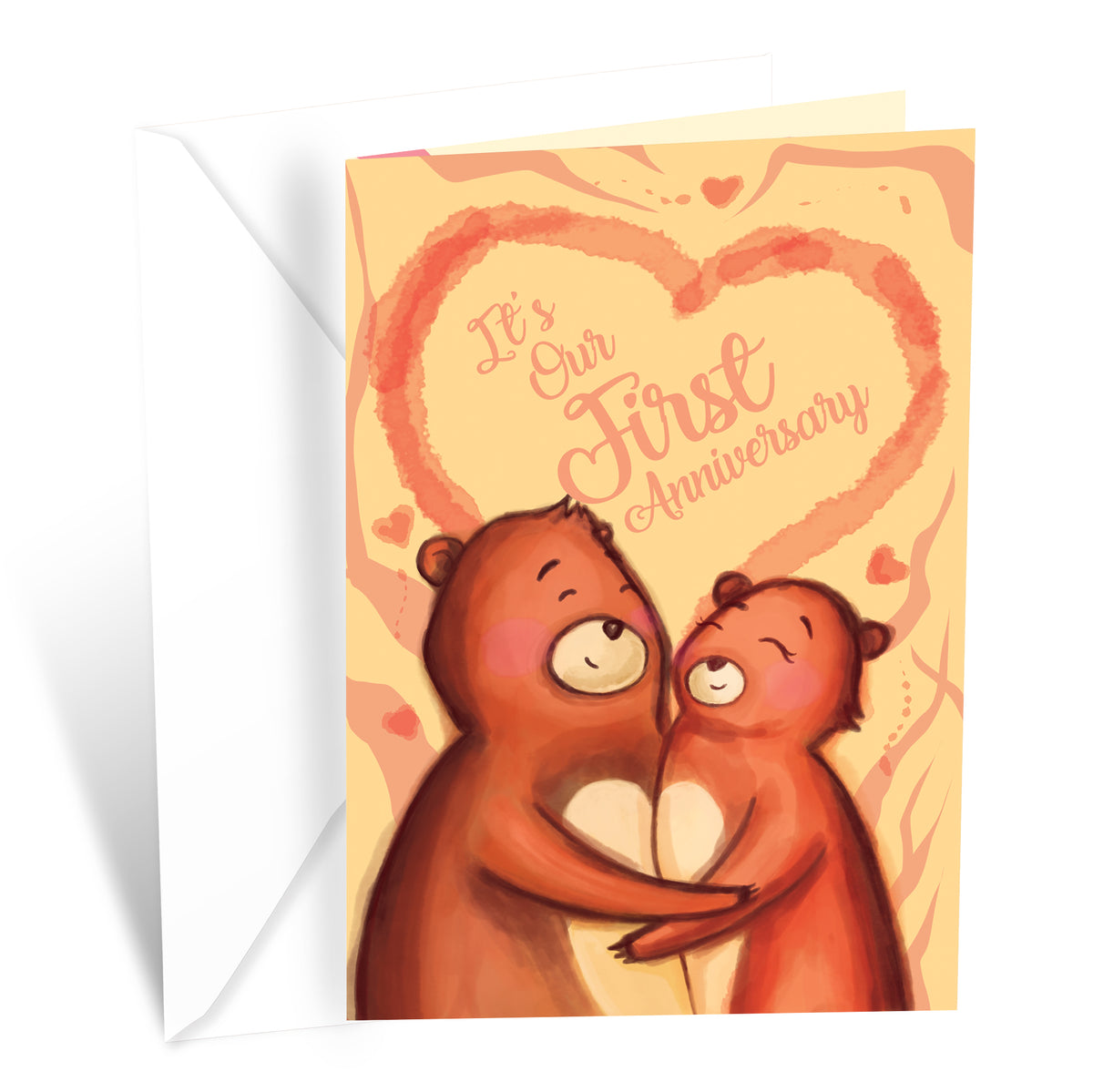 First(1st) Anniversary Card — Prime Greetings